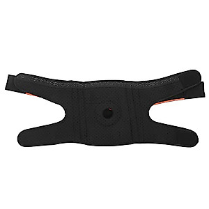 Knee Sleeve, Orange and Black Knee Brace Sports Protection for Sports Sprain for Ligament Injury for Arthritis for Meniscus Injury
