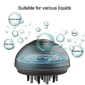 mriya Scalp Applicator Comb, Hair Oil Applicator for Medicine Scalp Head Fluid Comb Essential Oil Hair Treatment Head Scalp Massager Brush Hair Growth