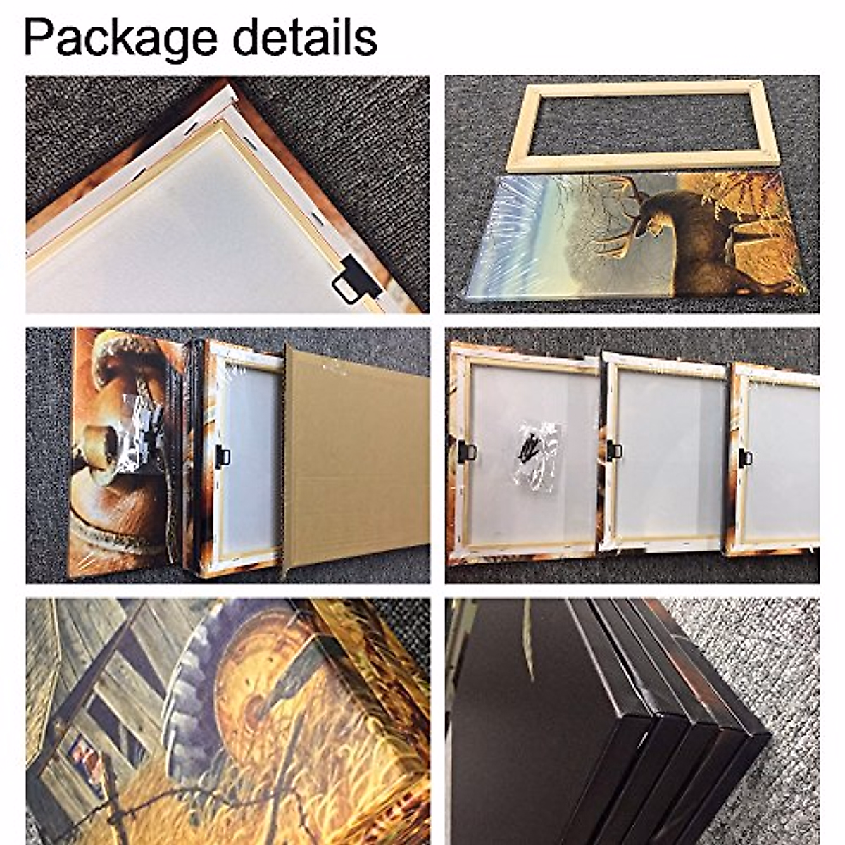 General America Map Wall Art Painting Detailed USA Map Pictures Print On Canvas Art The Picture for Home Modern Decoration Single Panel Modern Wall Decor Stretched and Framed Ready to Hang(12"Wx18"H)