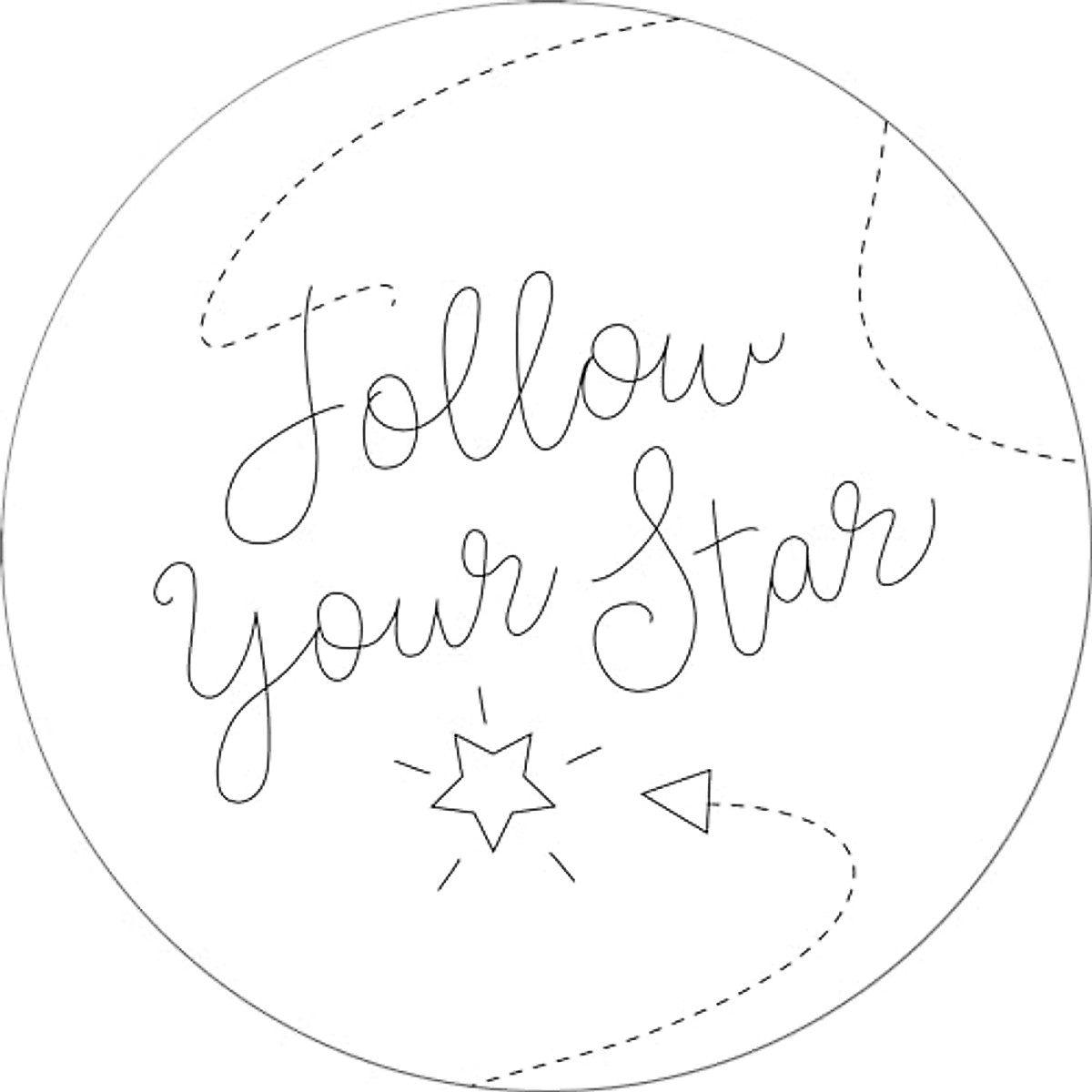 Celestial Embroidery Pattern Transfers (set of 10 hoop designs!)