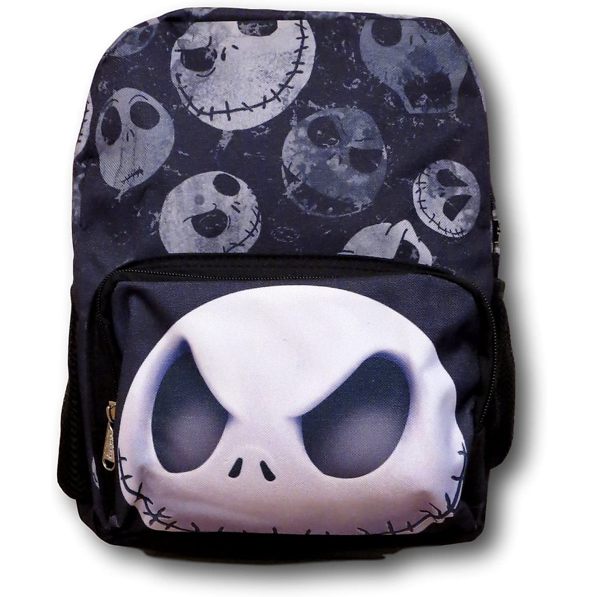 Nightmare Before Christmas 12in Backpack Jack Face All Over Small NBC Bag