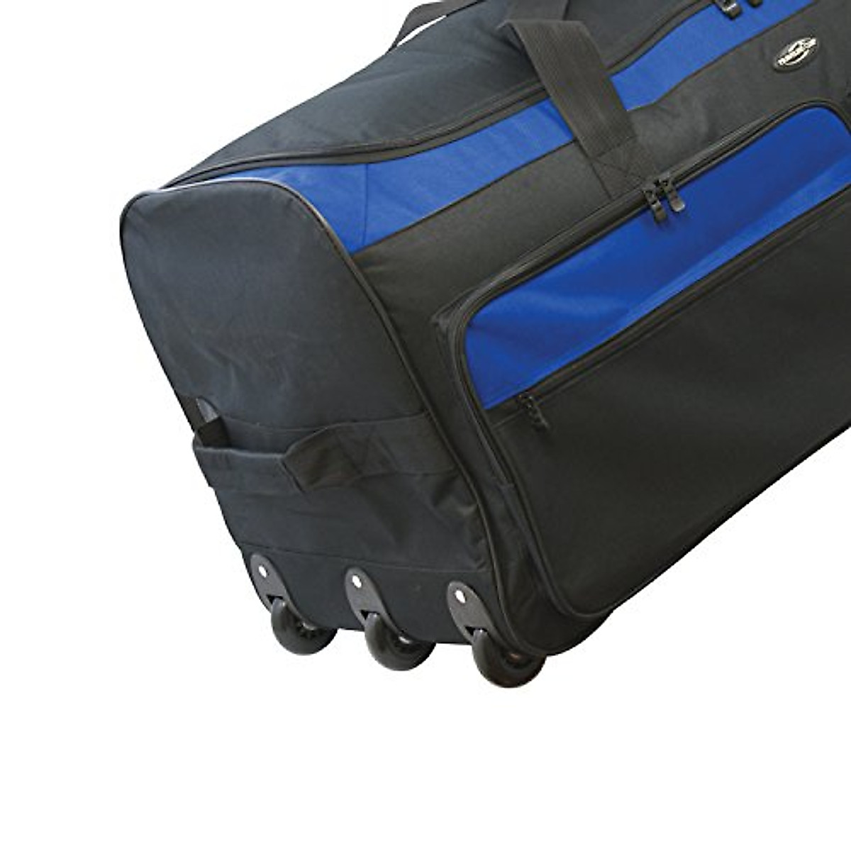 Travelers Club 36" Asgard 3-Wheel Rolling Duffel Bag, Blue