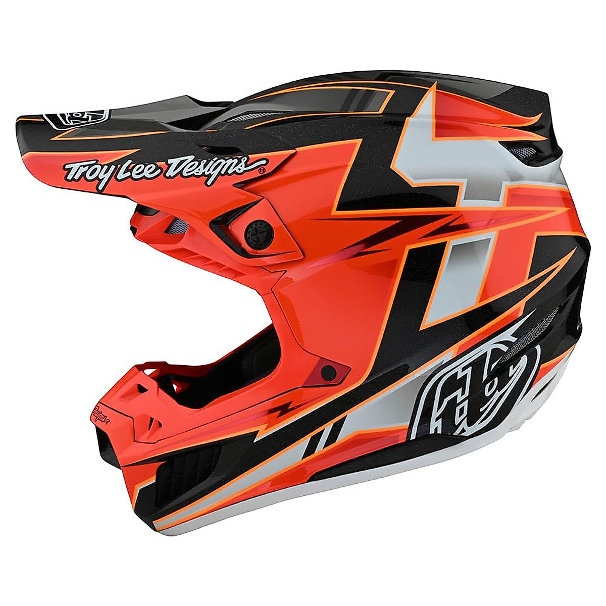 Troy Lee Designs SE5 Composite Adult Motocross Dirt Bike Helmet W/MIPS, Graph Red/Black, Large