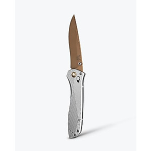 Benchmade - Seven Ten EDC Knife with Gray Aluminum Handles (710FE-24)