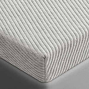 BedStory 4 inch King Size Memory Foam Mattress Topper, Pain-Relief Extra Firm Bed Topper, Copper/Gel/Bamboo Charcoal/Green Tea Infused Cooling Pad, 500 GSM Knitted Cover, CertiPUR-US Certified