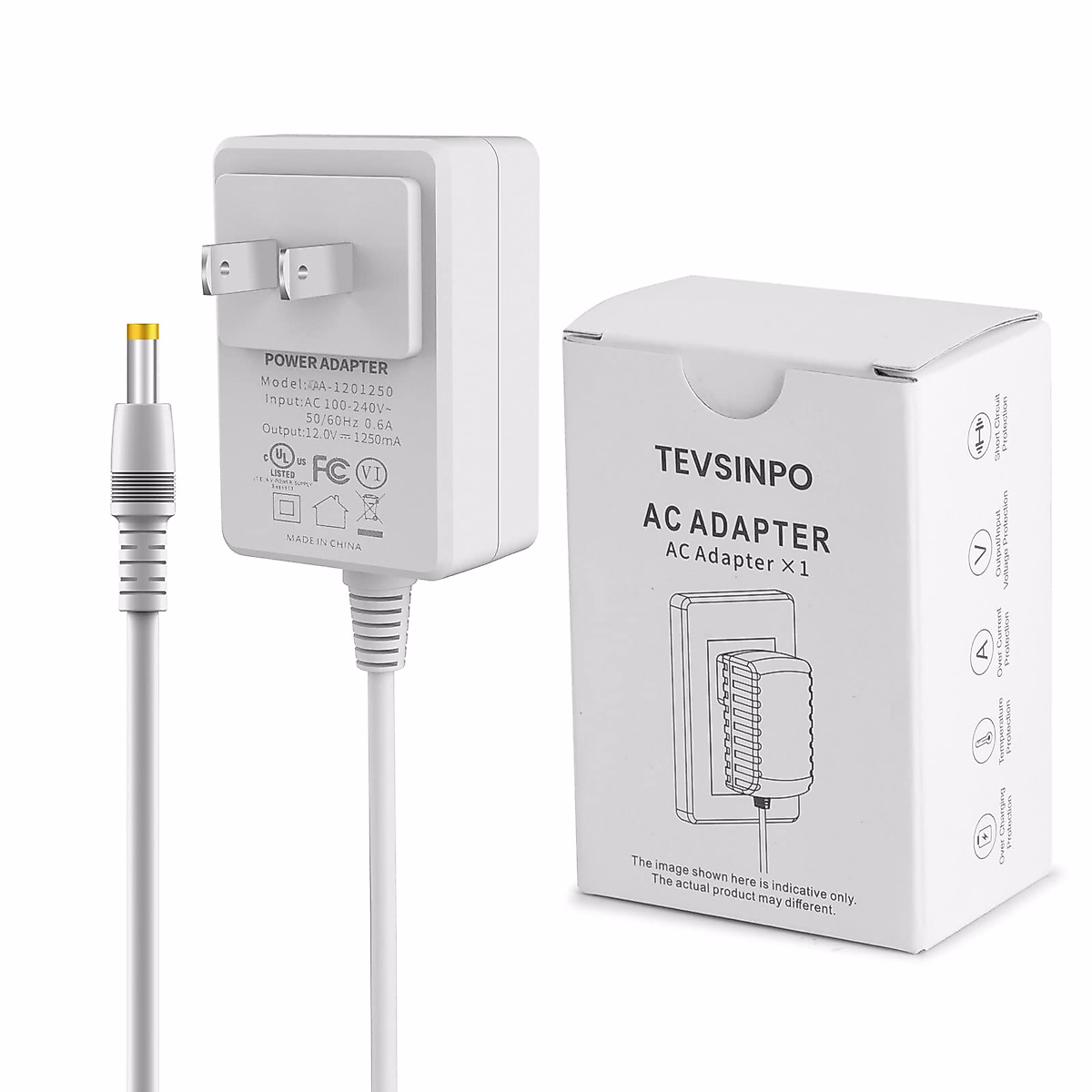 15W Power Cord for Amazon Echo Dot (3rd Gen) Echo Dot with Clock Echo Show 5 Echo Spot Charger AC DC Adapter Supply