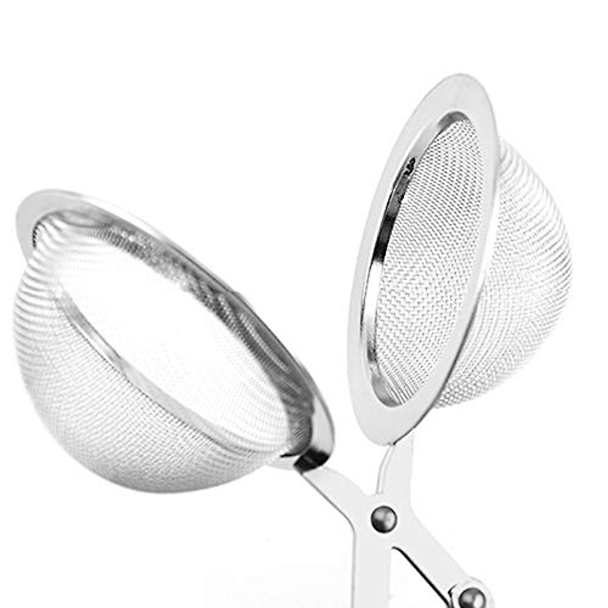 LaXon Tea Ball Strainers,Snap Ball Tea Strainer, Material Snap Ball Tea Strainer with Handle, Use for Making Tea, Stewing, Decocting Medicinal Herbs