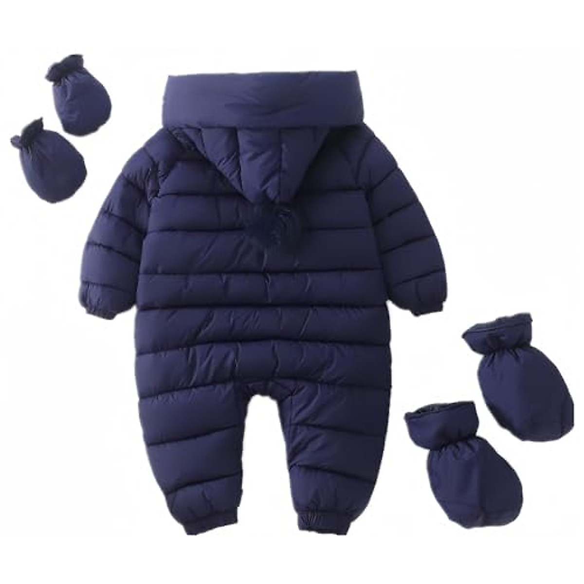 Ohrwurm Snowsuit For Baby Boy 9-12 Months Toddler Girl Winter Coat Infant Jacker Clothes Navy 9-15 Months