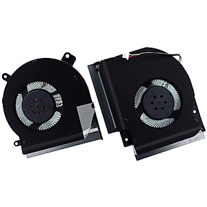 Deal4GO CPU Cooling Fan w/GPU Cooler Set Replacement for ASUS ROG Strix Scar II GL504 GL504GS GL504GM GL504GV GL504GW GL504GW-DS74 GL504GS-DS74