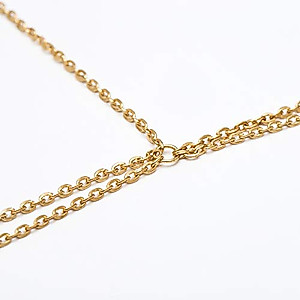 Bestjybt Fashion Women Body Belly Waist Charm Chain Bikini Beach Pendant Necklace