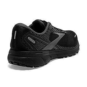 Brooks Men's Ghost 14 Neutral Running Shoe - Black/Black/Ebony - 10.5 Medium