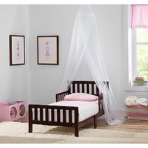 Delta Children Decorative Mesh Canopy, White