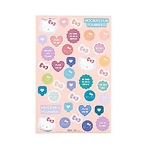 Hello Kitty x Erin Condren Designer Sticker Pack - 3 Pack, 95 Stickers Total, Fun and Cute Stickers for Customizing Planners, Notebooks, Calendars and More