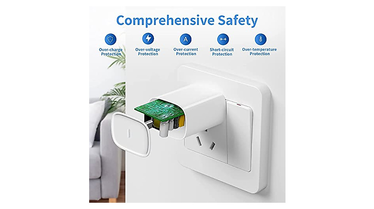 iPad Pro Charger Fast Charging,2 Pack 20W USB C Fast Wall Charger Block ...