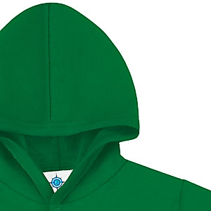 Creative Knitwear College Baby NCAA Officially Licensed Snap Hooded Jacket - Notre Dame Fighting Irish Logo - Kelly - 6-9 Months