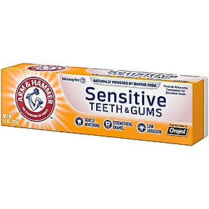 ARM & HAMMER Sensitive Teeth & Gums Toothpaste 4.5 oz (Pack of 5)
