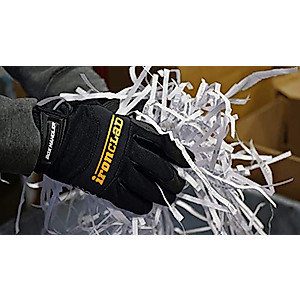 Ironclad Box Handler Work Gloves BHG, Extreme Grip, Performance Fit, Durable, Machine Washable, (1 Pair), Large - BHG-04-L, Black