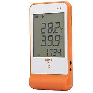 Cold Chain Transportation Temperature and Humidity Monitor, USB Temperature and Humidity Data Logger Supports 16000 Sets of Data