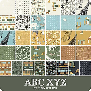 Moda ABC XYZ Jelly Roll by Stacy Iest HSU 20810JR