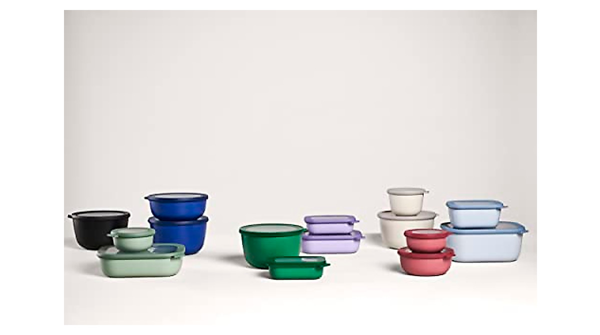 Mepal Cirqula Food Storage Bowl - Airtight & Leakproof