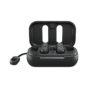 Skullcandy Dime In-Ear Wireless Earbuds, 12 Hr Battery, Microphone, Works with iPhone Android and Bluetooth Devices - Chill Grey