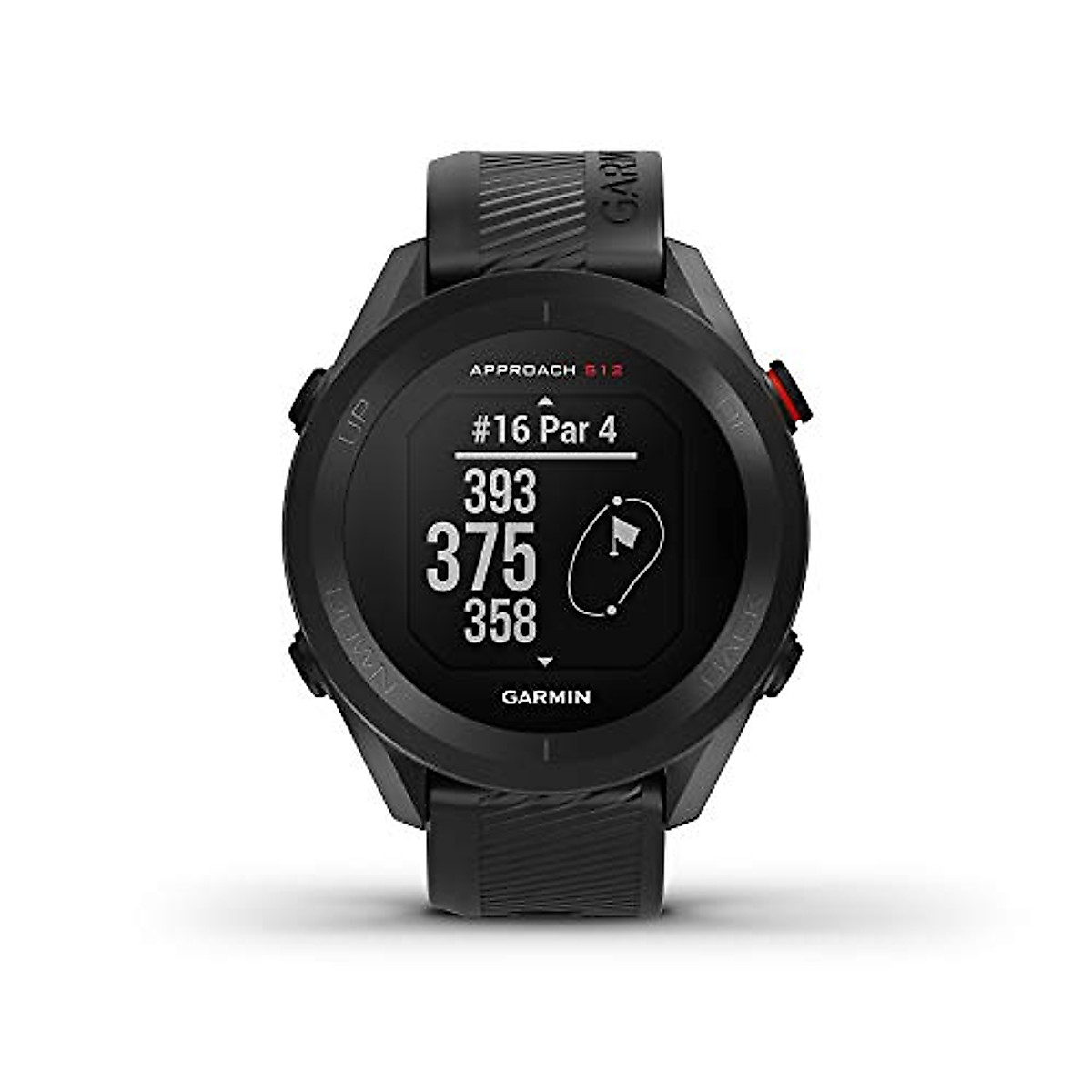 Garmin Approach S12, Easy-to-Use GPS Golf Watch, 42k+ Preloaded Courses, Black, 010-02472-00