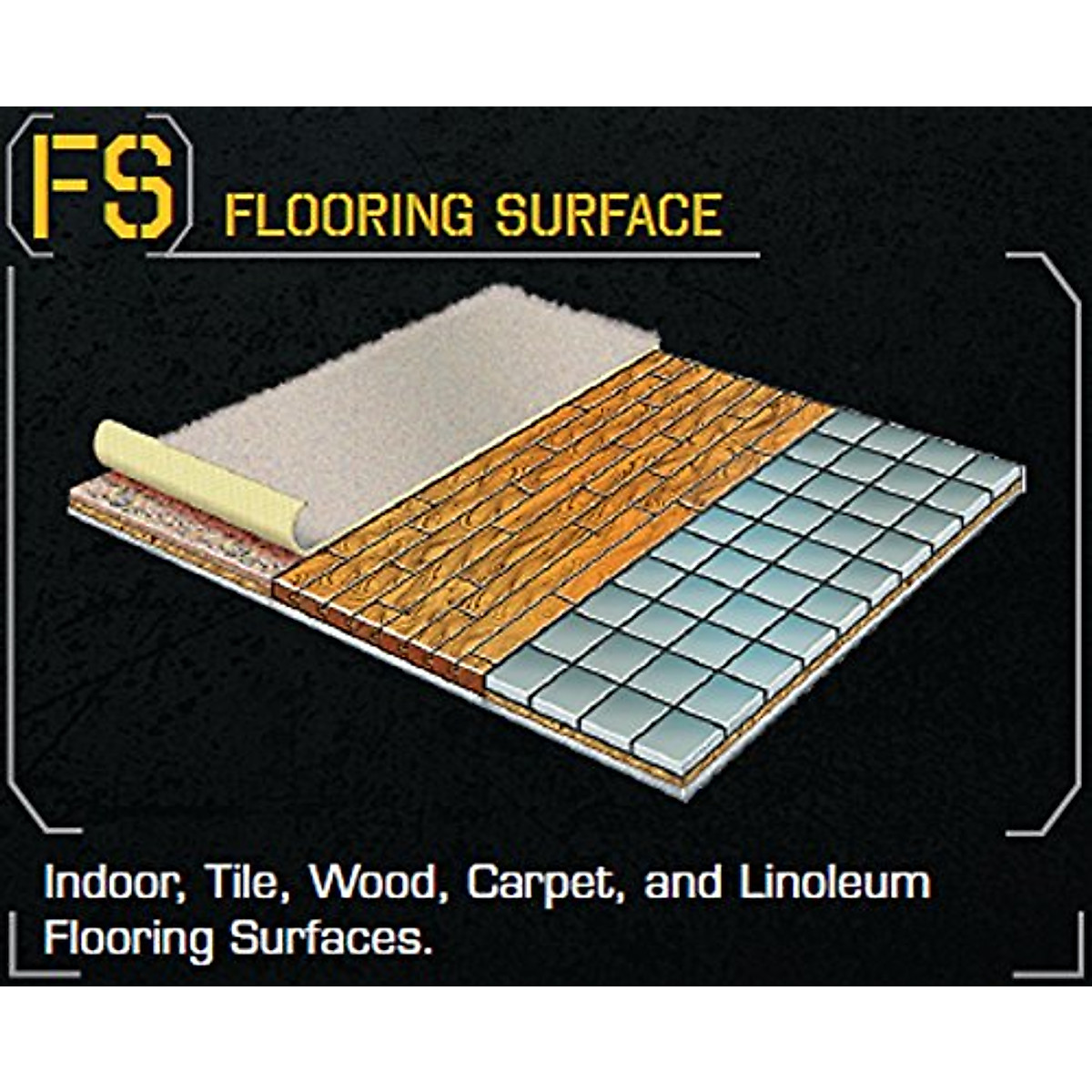 Custom Leathercraft DEWALT DG5224 Heavy-duty Flooring Kneepads Black