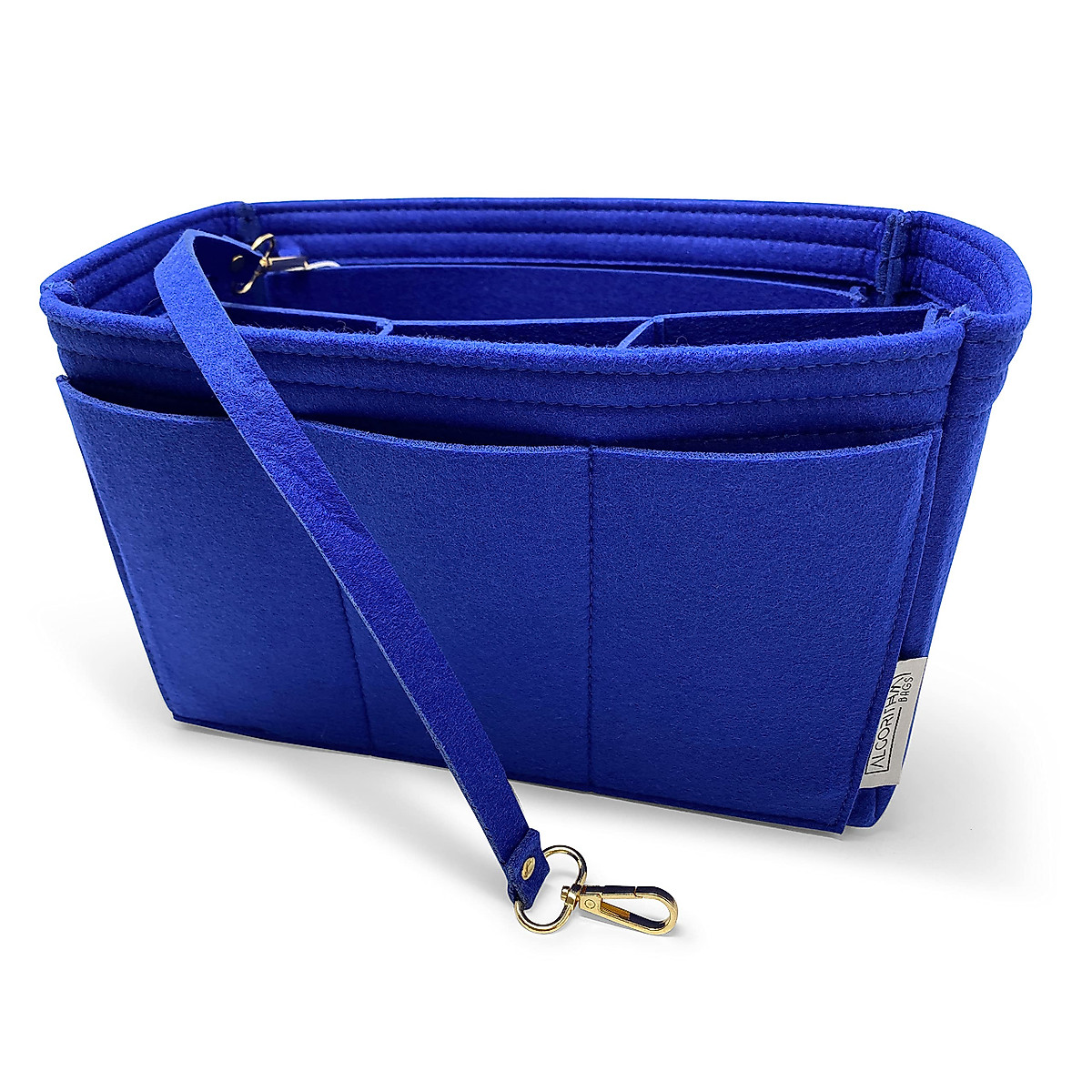 AlgorithmBags design for Louis Vuitton LV Neverfull MM Luxury Purse Organizer Insert Bag Shaper Liner Divider Protector (Safran)