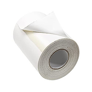 Jiggly Greenhouse 4 Inch x 49 Feet Plastic Repair Tape Roll | Polyethylene Film Tape | Sealing & Seaming | Clear | UV Stabilized | Paper Backed (Single Tape Roll)