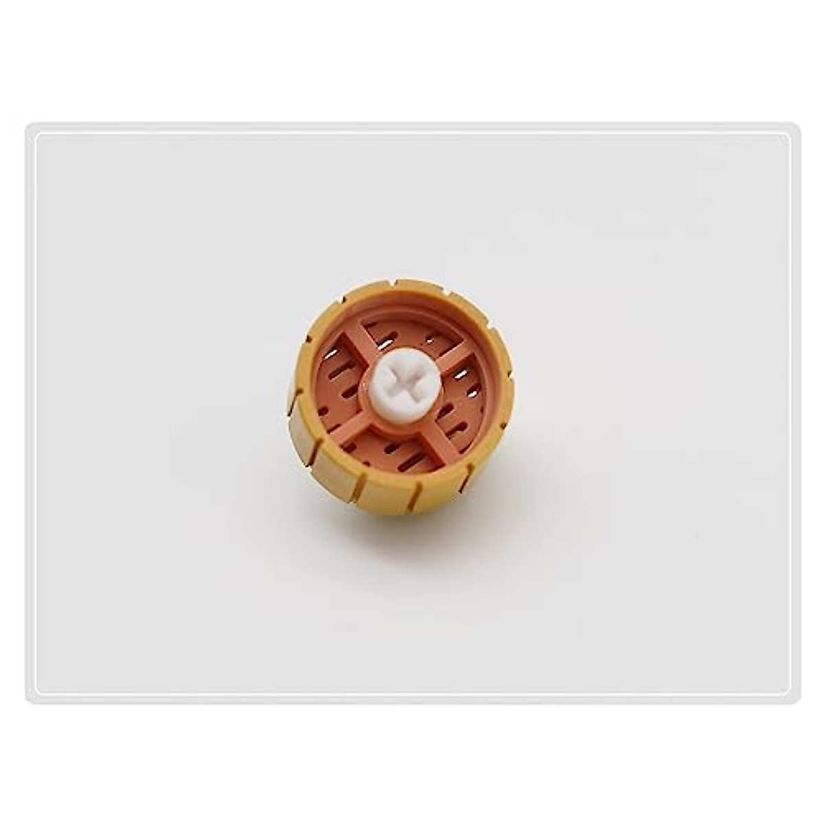 Cmokifuly Cute Keys 3D Steamed-Bao Cute Custom Keycaps,ESC Keycap for Mechanical Keyboard OEM R4 Profile Magnetic Interesting Keycaps Shine-Through Base Keycap (Bao)