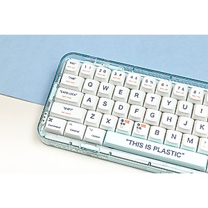 BUENA DECOR Plastic Keycaps Keyboard - PBT DYE-Sublimation, MX Style for Mechanical Keyboards, 140-key Kit Covers Tenkeyless and Fullsize Keyboards XDA Gaming Mechanical Keyboard