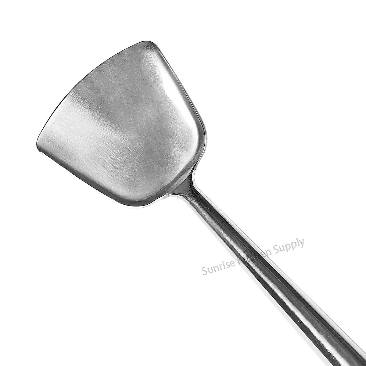 Sunrise Kitchen Supply All Stainless Steel Wok Shovel #2