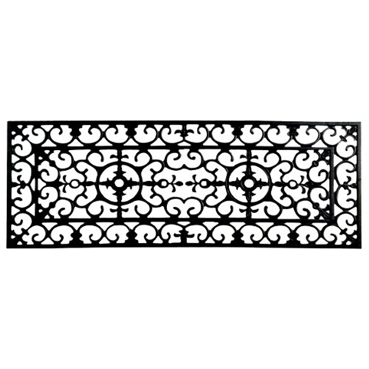 Imports Decor Rubber Stair Mat, Square, 9-Inch by 30-Inch