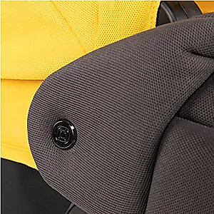 Diono Excurze Carrycot for Newborn Baby, Stroller Bassinet for Baby, Breathable Mattress for Comfortable Sleeping, Suitable from Birth, Yellow Sulphur