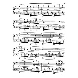 12 Etudes caracteristiques, Op.2 for Piano by Adolf von Henselt (Schirmer) [ReImaged Loose Leaf Facsimile Edition 2019.]