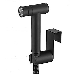 Bidet Sprayer Holder Toilet Bathroom Attachment Hanging Bracket/Wall Mount Holder for Handheld Shower Wand/Diaper Sprayer/Portable Pet Shower Toilet Water Sprayer Seat Bidet Stand