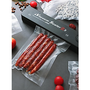 Perfect Part Vacuum Seal Bags - Pack of 50 Precut Vacuum Sealer Bags for Food, Heavy Duty Vacuum Bags for Food Saving Vacuum Sealer Machine, Vacuum Packing Bags for Travel & Food Preservation