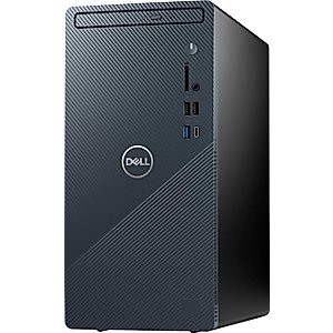 Dell Inspiron 3910 Business Desktop Computer, 12th Gen Intel Core i3-12100, Windows 11 Pro, 16GB RAM, 512GB SSD, DVD+/-RW, WiFi, HDMI, Intel UHD Graphics, Keyboard & Mouse Included, Mist Blue
