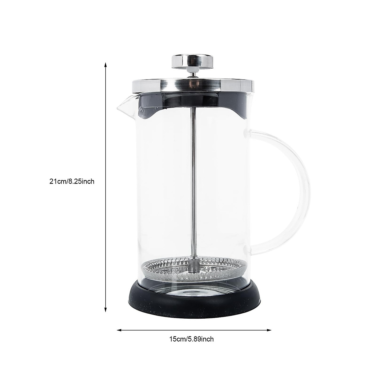 PRETYZOOM Coffee Maker Portable Coffeepot Manual Coffeepot Household Coffeepot Coffee Milk Maker Coffeepot for Home Coffee Milk Bubbler Coffee Teapot Espresso Maker Pot