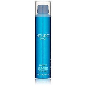 Paul Mitchell Neuro Protect HeatCTRL Iron Hairspray, Perfect Prep + Finish For Heat Styling, For All Hair Types, 6 Oz