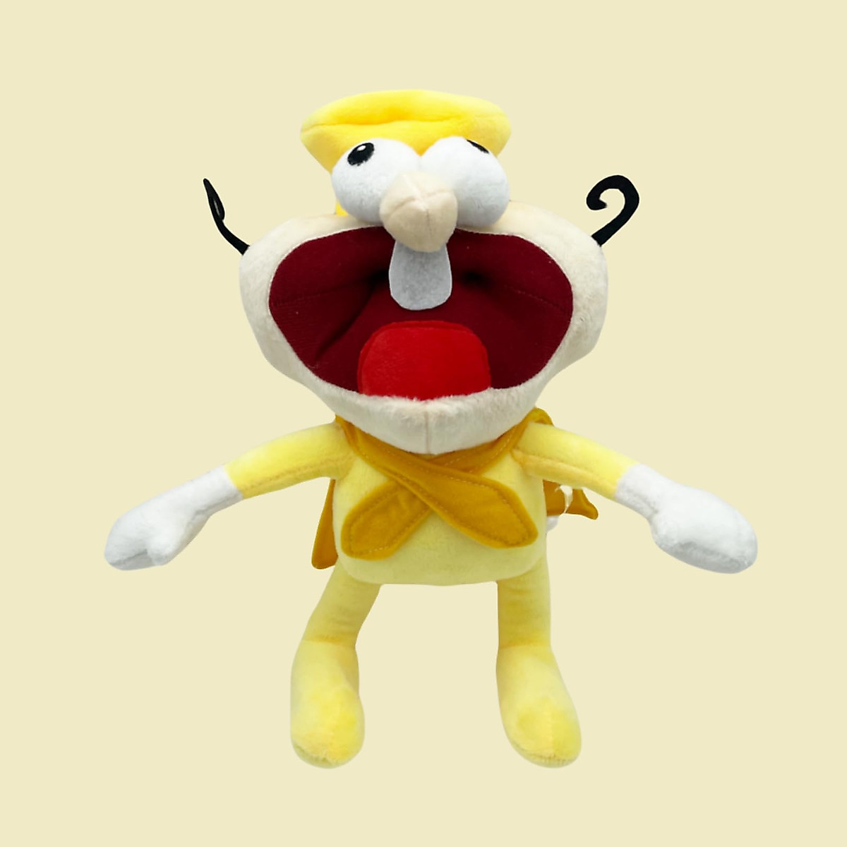 2023 New Pizza Tower Plush Doll,Soft Cute Cartoon Game Peripherals Characters Stuffed Plush Pillow,Christmas Birthday Great Gift for Game Fans and Friends