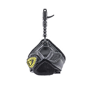 TRU-FIRE Spark Max Youth Archery Bow Release Aid with Foldback Option, Black, One Size (MXSPBF)