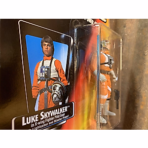 Hasbro Star Wars Power of The Force POTF2 Luke Skywalker Action Figure [X-Wing Pilot]