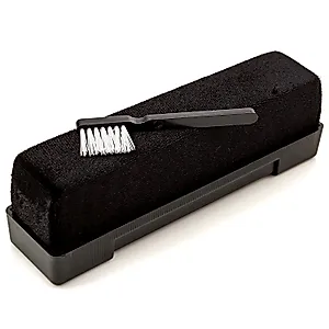 Record-Happy Record Cleaning Velvet Brush - with Anti Static Solution Fluid and Stylus Cleaner Extend Life, Improve Fidelity and Keep your Prized Vinyl Collection LPs like New !