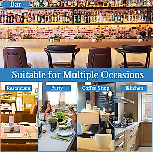 ERTIUANIO 3 Step Real Wood Countertop Liquor Bottle Display Shelf, 12 Bottle Freestanding Bar Shelves with Fences, Home Retro Wine Rack Storage Organizer, Whiskey Coffee Syrup Display Stand