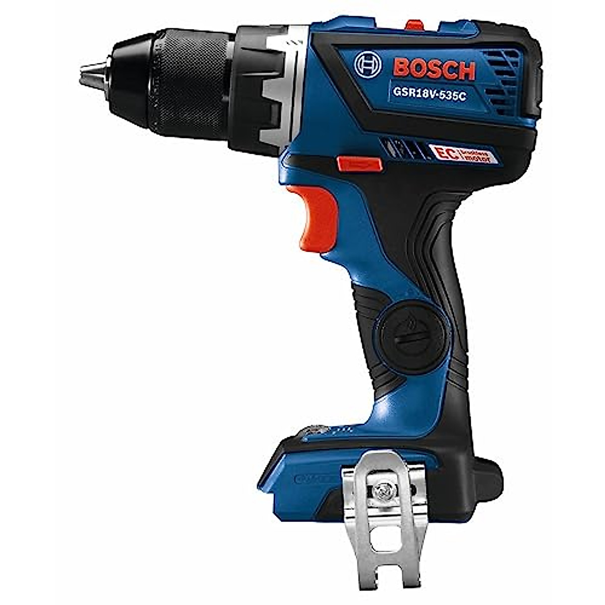 BOSCH GSR18V-535CN 18V EC Brushless Connected-Ready Compact Tough 1/2 In. Drill/Driver (Bare Tool)