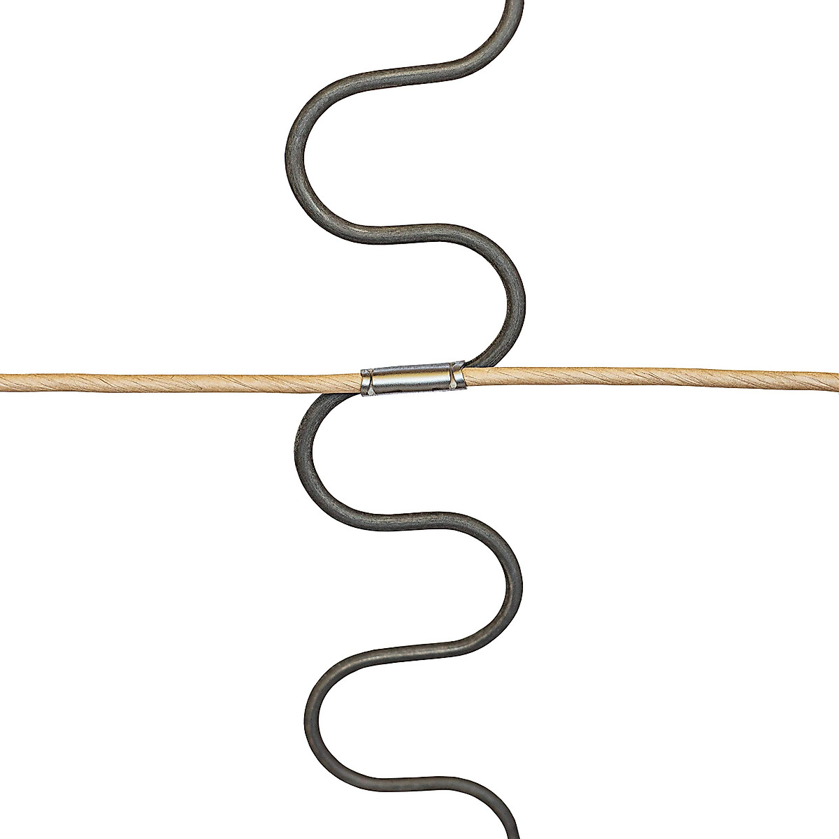 House2Home 40 Pack Upholstery Stay Wire Clips for Sofa, Couch, and Chair Spring Repair, Includes Instructions, Connectors to Attach Springing Wire to Springs