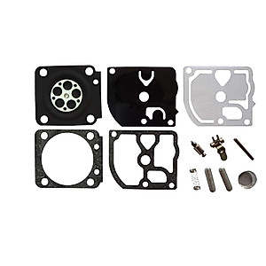 C·T·S Carburetor Repair/Rebuild Kit Replaces ZAMA RB-130 for Husqvarna 550XP 570 575 XP Airhead Saw ZAMA C1M-EL28 C1M-EL50