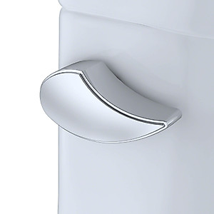 TOTO® WASHLET+® Carolina® II One-Piece Elongated 1.28 GPF Toilet and WASHLET+® C2 Bidet Seat, Cotton White - MW6443074CEFG#01