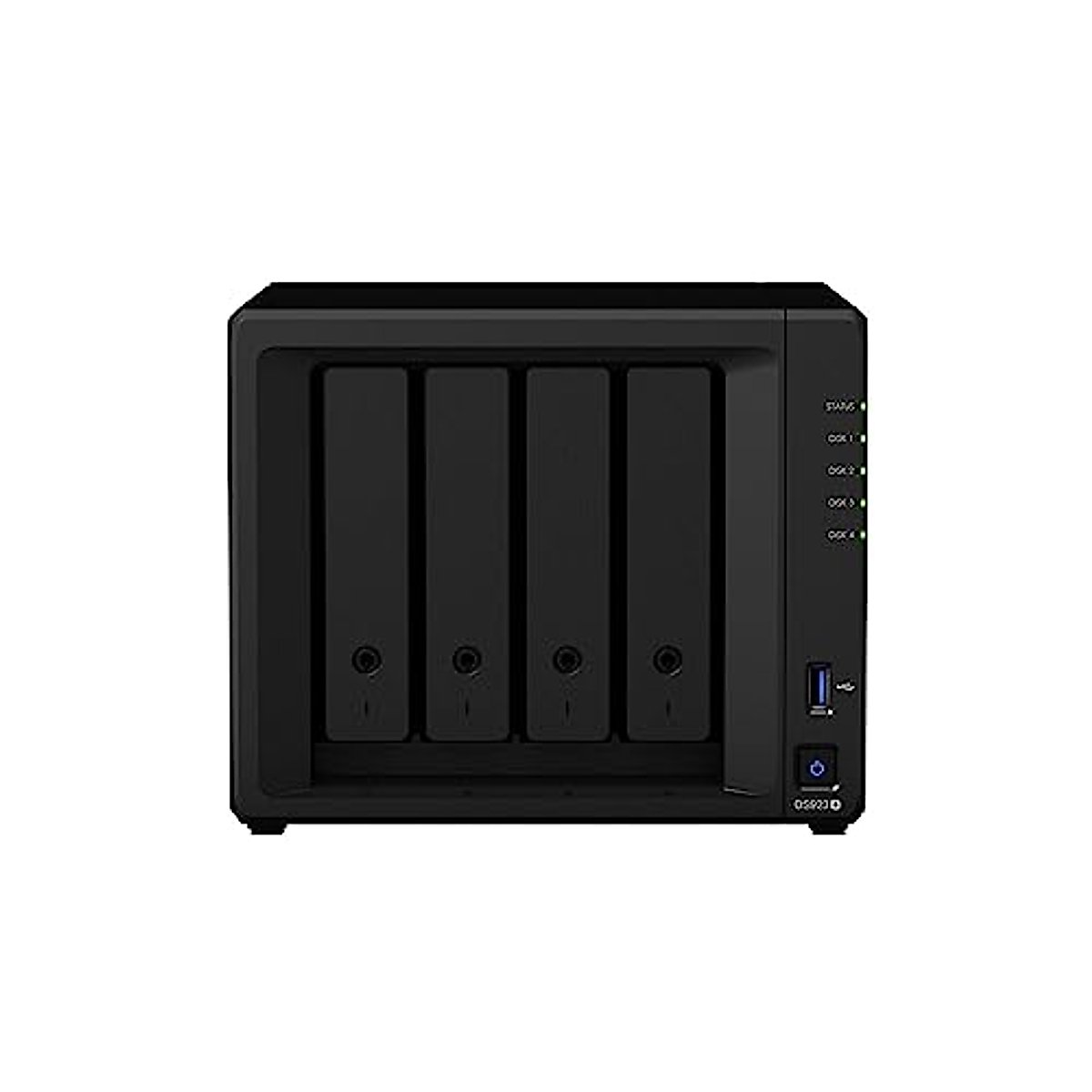 Synology 4 bay NAS DiskStation DS920+ (Diskless), 4-bay; 4GB DDR4